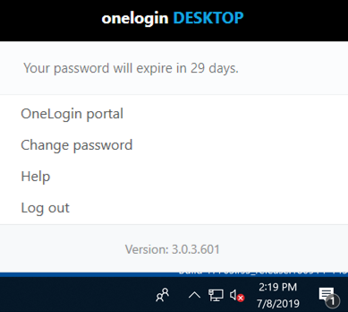 OneLogin Service System