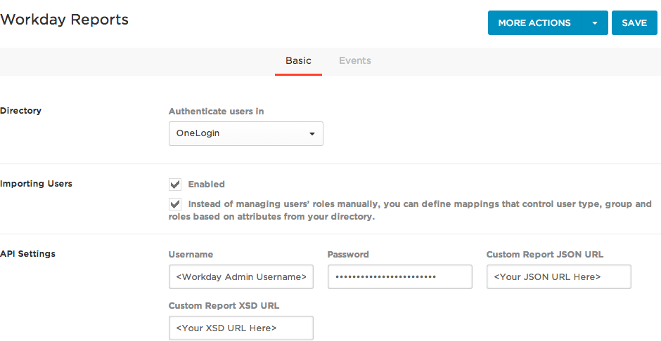 OneLogin Service System