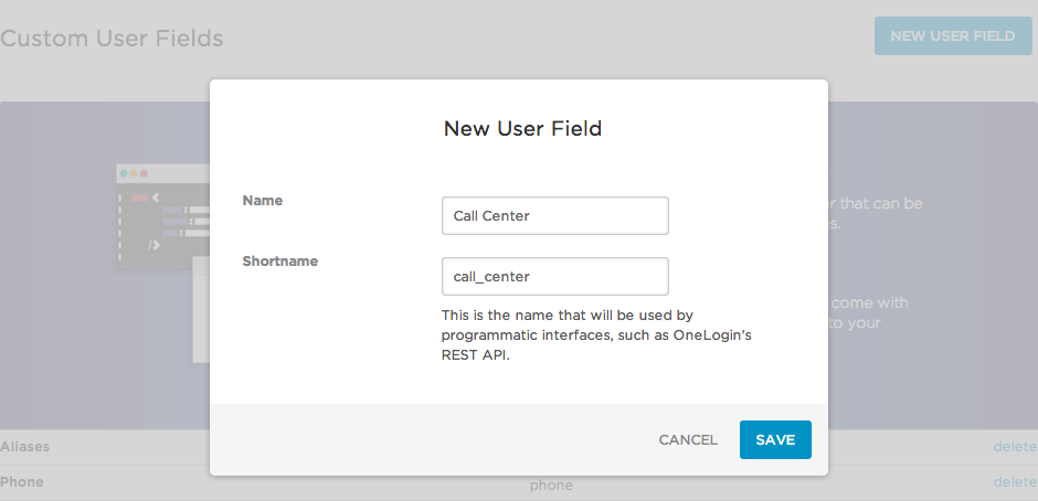 OneLogin Service System