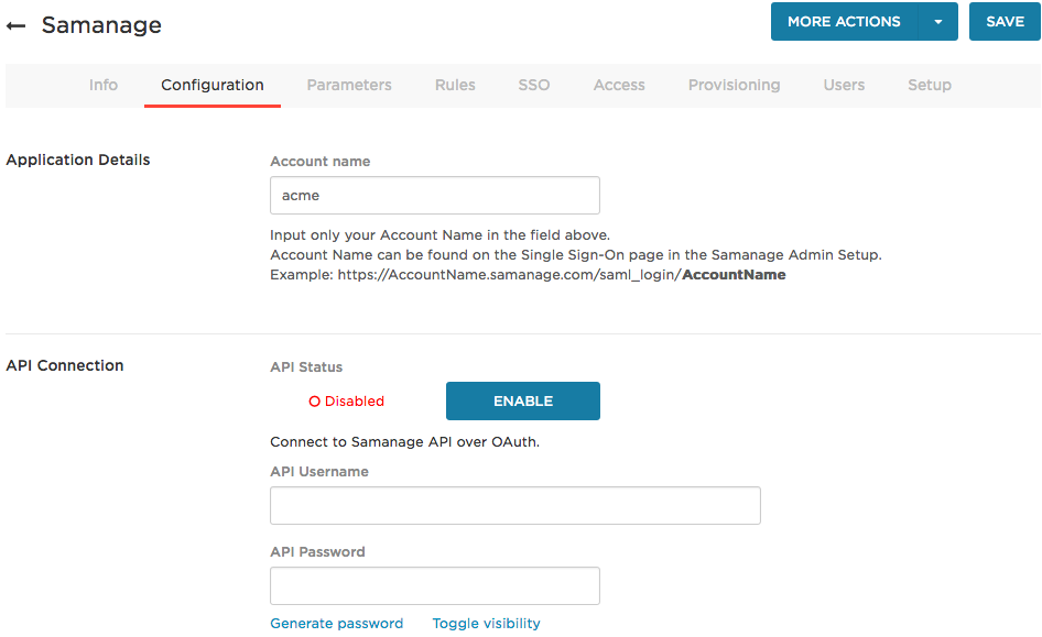 OneLogin Service System