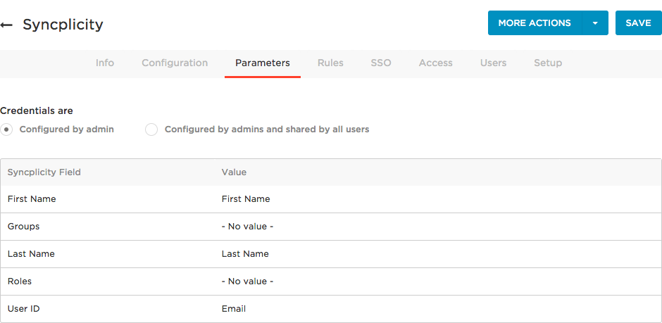 OneLogin Service System