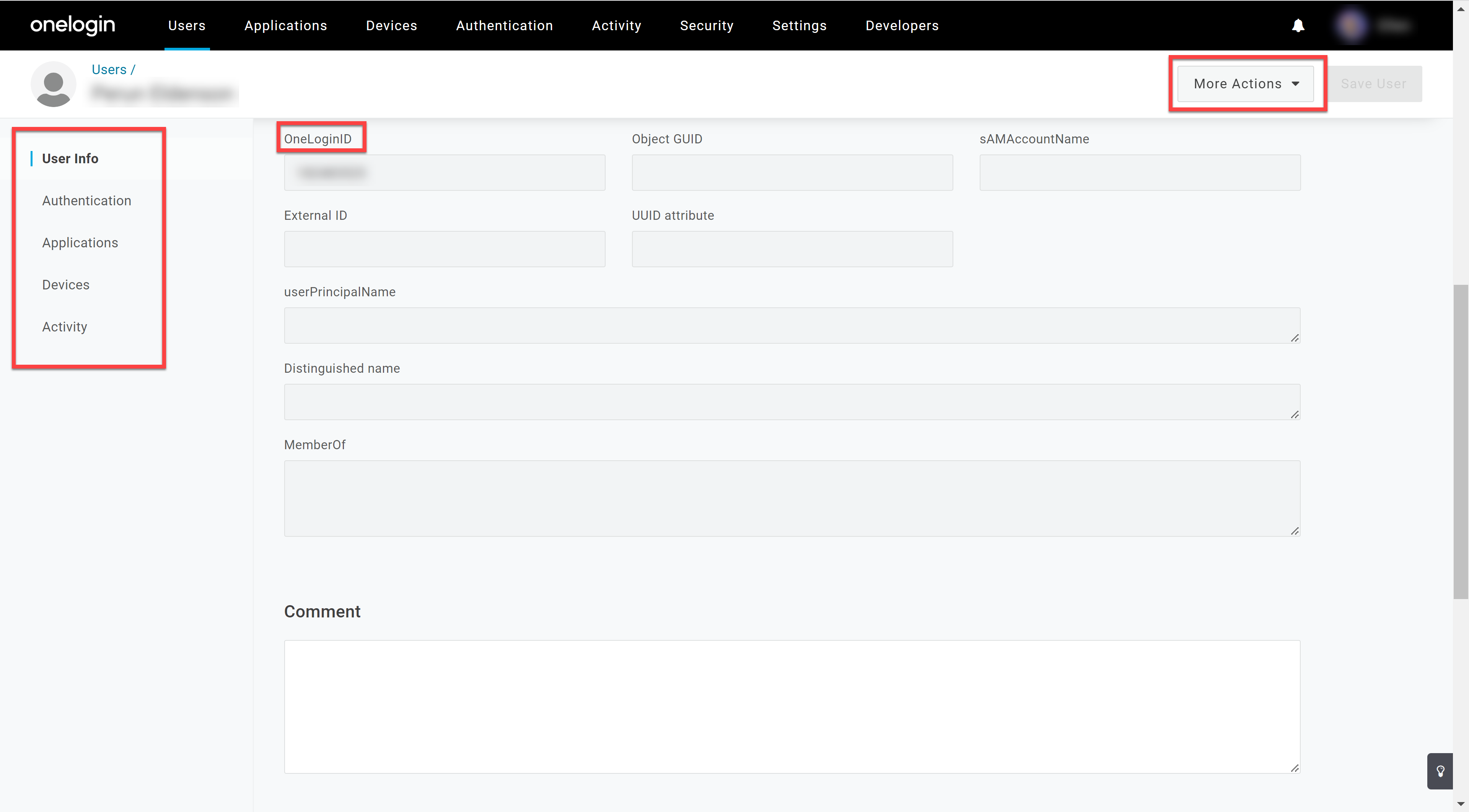 OneLogin Service System