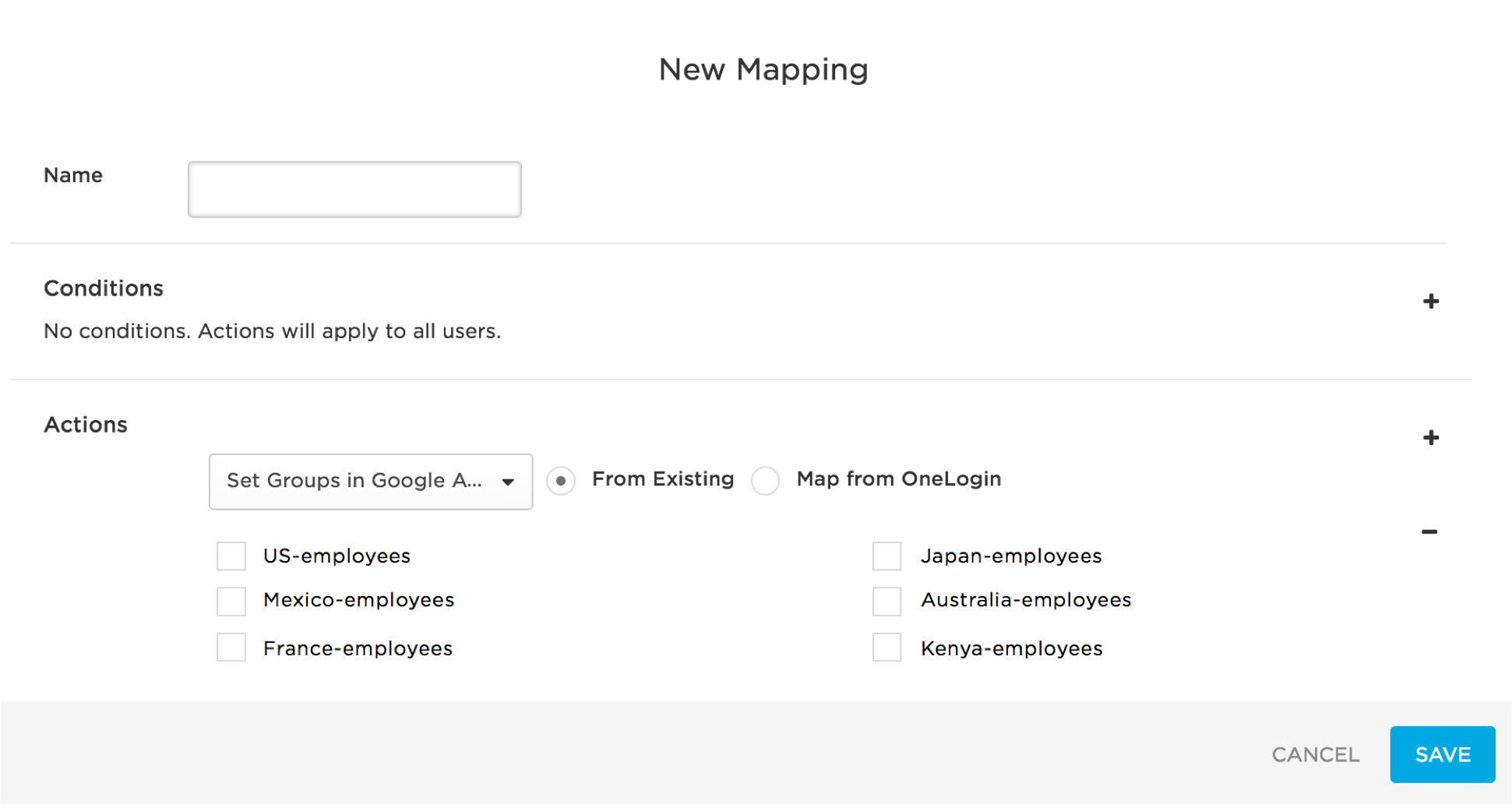 OneLogin Service System